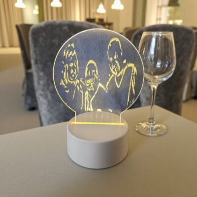 Engraved LED Light Display – Shella Bella